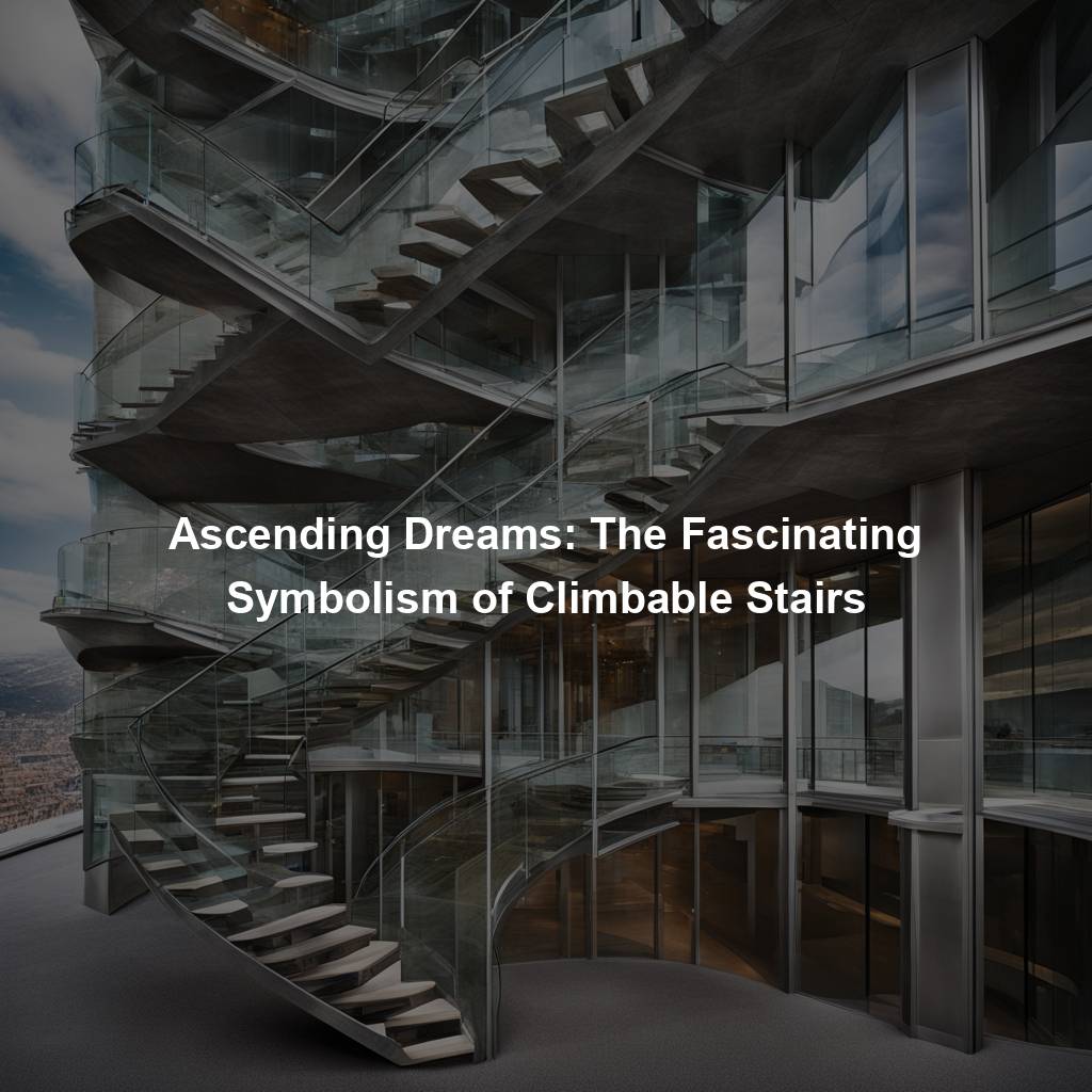 Ascending Dreams: The Fascinating Symbolism of Climbable Stairs